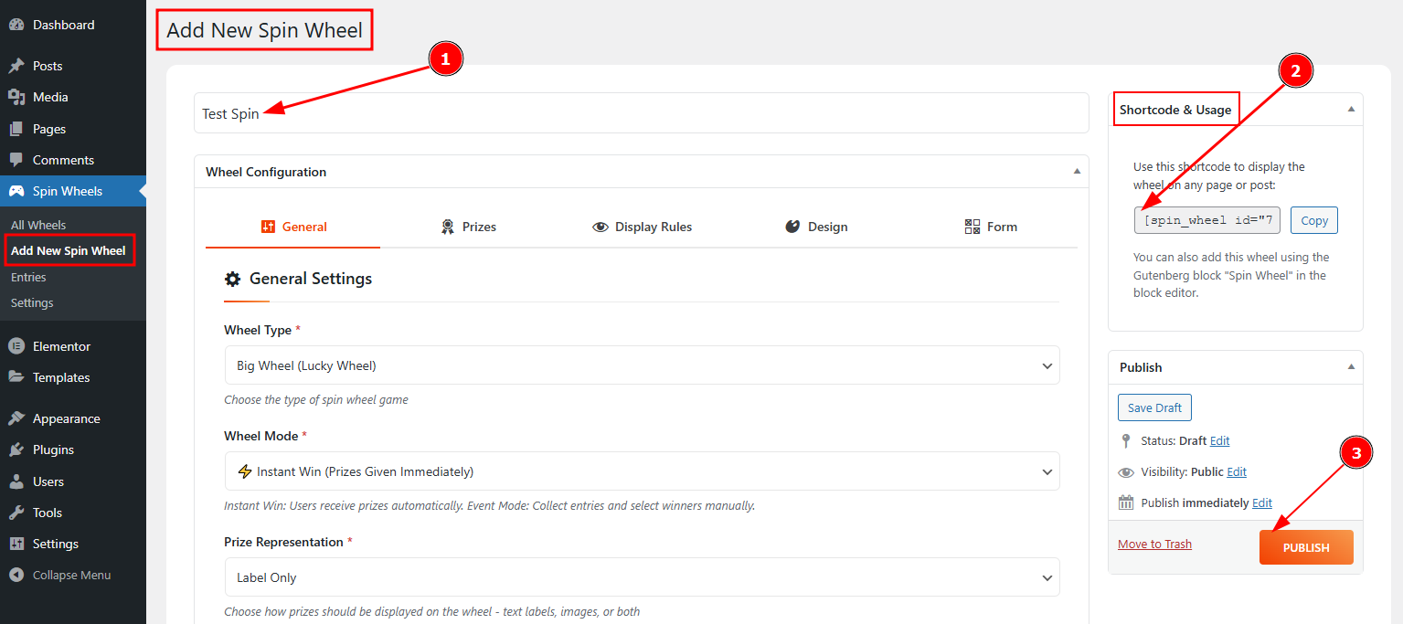 A Complete Guide on How to Use the Spin Wheel Free Plugin.
