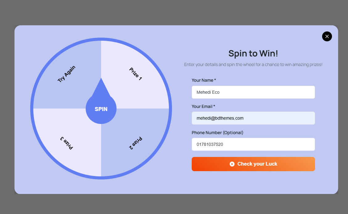A Complete Guide on How to Use the Spin Wheel Free Plugin.
