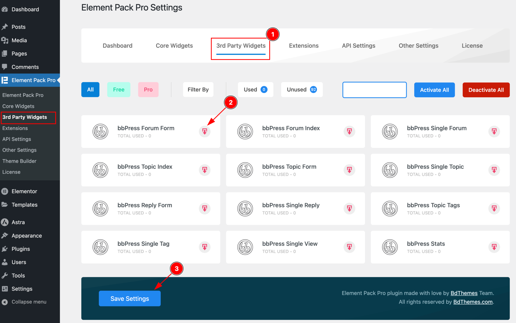 How to Install and Activate Element Pack Pro