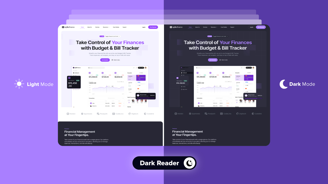 Dark Reader - Best Dark Mode Plugin for WordPress